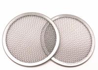 China Rimmed 304 Stainless Steel Wire Cloth 65mm Diameter For Filtration for sale