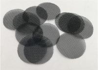 China 1/2 5/8 3/4 1 Inch Titanium Wire Mesh Filter Element Woven Technique for sale