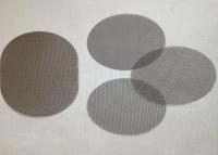 China Industrial Aerospace Wire Mesh Filter Disc Stainless Steel Round Shape for sale