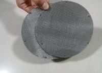 China Industrial Aerospace Wire Mesh Filter Disc Stainless Steel Round Shape for sale