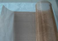China 150 200 Mesh Copper Wire Mesh / Industrial Filter Screen Mesh Wear Resistance for sale