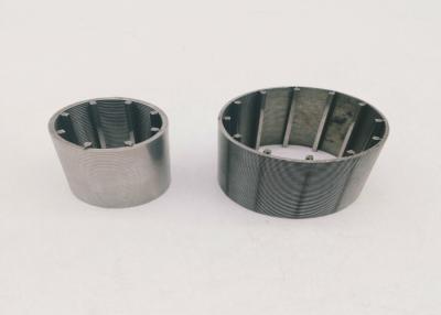 China Durable Wire Mesh Filter Element Johnson Wedge Wire Water Well Screen 25 Micron Slot Size for sale