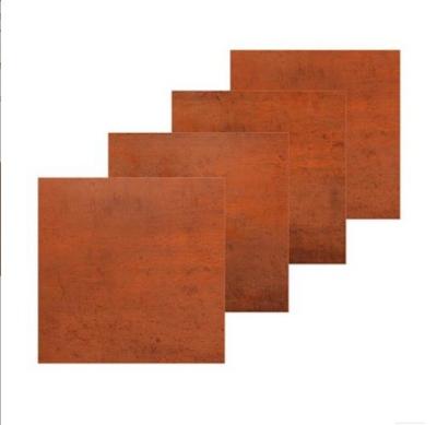 China A588 Corten Steel plate/sheet/corten A/B/ SPA-H corten steel price for sale