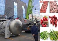 China PLC Control Vacuum Food Dryer Drying Time 18-24 Hours 200Kg/Batch for sale