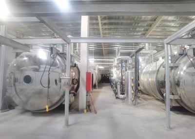 China 300kg/Batch Vacuum Freeze Drying Machine Air Cooling for sale