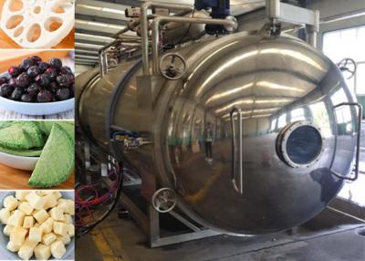 China 100KG Vegetable Vacuum Industrial Food Freeze Dryer for sale
