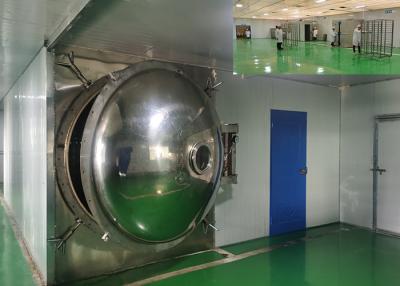 China 500Kg 300Kg Industrial Food Freeze Dryer Water Cooling for sale