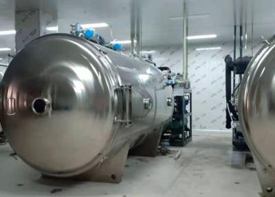 China 100KG/Batch Food Industrial Freeze Dryer Machine for sale