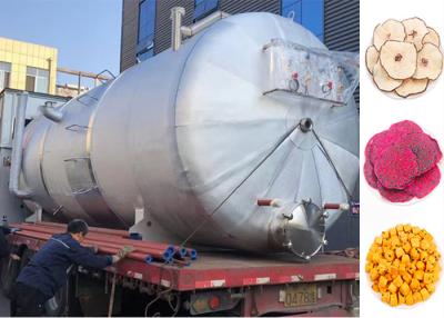 China PLC Large Food Industrial Freeze Dryer Machine 220V/380V/3PH for sale