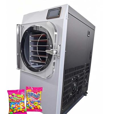 China Heavy Duty Candy Freeze Dryer Machine Small Freeze Dryer For Candy With Stainless Steel Chamber for sale