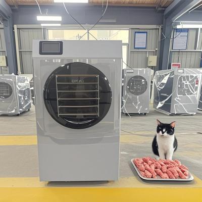 China Pet Food 10kg Automatic Freeze Dryer Energy Efficient Industrial Food Preservation System for sale