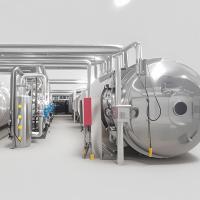 China 500kg Industrial Freeze Dryer Machine Commercial Lyophilizer For Food / for sale