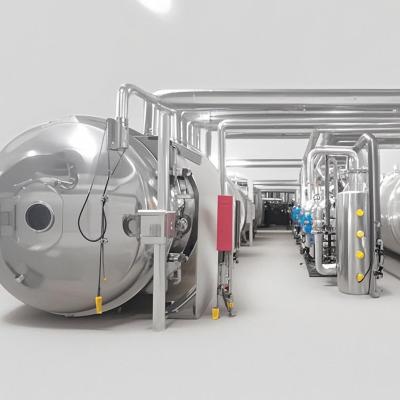 China 1 Ton Commercial Freeze Dryer Equipment Large Scale Lyophilization System for sale