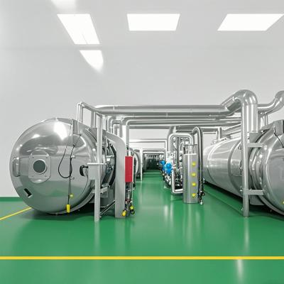 China Heavy Duty Freeze Dryer 1000kg Commercial Grade Lyophilizer For Meat / Fruit for sale