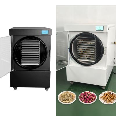 China Home Freeze Dryer with 24-30 Hours Freeze Dry Cycle and Two-stage Baosi Vacuum Pump 1100*1000*1180mm for sale