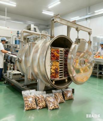 China Automated Industrial Lyophilizer: Reduce Labor Costs with High-Capacity 200kg Batch Processing for sale
