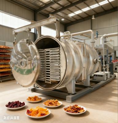 China Large-Scale Freeze Dryer: 200kg Capacity for Commercial & Farm Use. Boost Profits with Premium Shelf-Stable Goods for sale