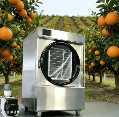 China Stop Throwing Away Leftovers! | Automatic Home Freeze Dryer Transforms Excess Food into Long-Term Storage, Includes Vacuum Pump & Easy-Clean Removable Trays for sale