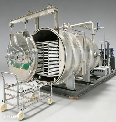 China Built for  & Bulk Food Processing | Commercial Lyophilizer 150kg Per Batch, Stainless Steel Chamber, Precision Temp Control & Energy-Saving Technology for sale