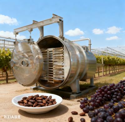 China Reduce Labor Costs, Boost Output! | Large-Scale Food Freeze Dryer Machine Features Automated Cycles, Fast Drying Times, Low Maintenance & Robust Industrial Design for sale