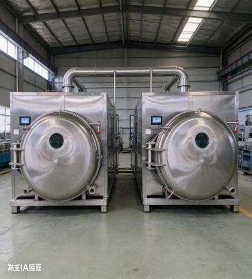 China Bring Harvest Right Technology to Your Commercial Kitchen: 100-200KG Industrial Freeze Dryers That Lock in Peak Flavor & Nutrition at Scale for Premium Coffee, Seafood & Ready Meals. for sale