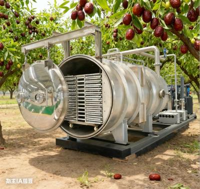 China Scale Up Without Compromising Quality. Heavy-Duty 100-200KG Freeze Dryers Engineered for High-Volume Production with Stainless Steel Durability, Energy Efficiency & Consistent Results Every Batch. for sale