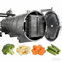 China Water Cooling Industrial Freeze Dryer Temperature Range Minus 50 Celsius to Plus 80 Celsius Crafted from 304 Stainless Steel for sale