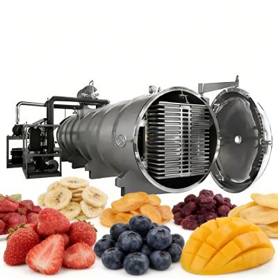 China Temperature Range Minus 50 Celsius To Plus 80 Celsius Vacuum Freeze Dryer Machine Incorporating PLC Control System Ensuring And Freeze Drying for sale