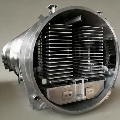 China Chamber Size 12700 2600 3300mm Industrial Freeze Dryer With  Or Leybold Refrigeration Unit and Vacuum Level Less Than 13Pa Ensuring Freeze Drying for sale