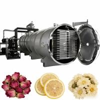 China 220V 380V 3PH Power Supply Industrial Freeze Dryer Offering 200KW Rated Power for High Capacity Freeze Drying Operations for sale