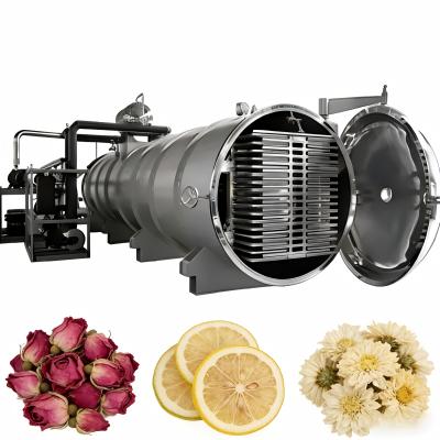 China 220V 380V 3PH Power Supply Industrial Freeze Dryer Offering 200KW Rated Power for High Capacity Freeze Drying Operations for sale