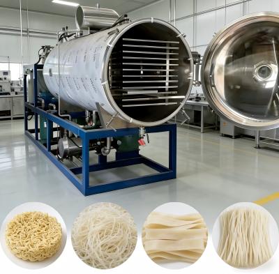 China Industrial Freeze Dryer PLC Control System 304 Stainless Steel Vacuum Level Below 13Pa Suitable for Food  and Chemical for sale