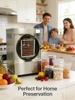 China 3600W home freeze dryer medium capacity ideal for preserving fruits vegetables herbs and meals in residential kitchens for sale