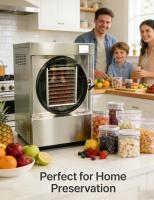 China SUS304 Stainless Steel Home Freeze Dryer Machine Featuring LCD Display Perfect for Drying and Maintaining Food Freshness for sale