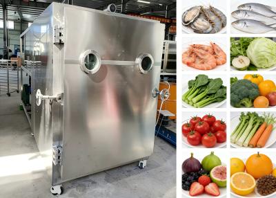 China 200Kg Food Vacuum Freeze Dryer Featuring Customized Voltage and Refrigeration System Ideal for Food Processing for sale