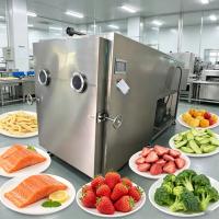 China Air Cooled Food Vacuum Freeze Dryer featuring Electric Heating and Vacuum Degree less than or equal to 10Pa ideal for long term food storage for sale