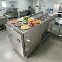 China 100kg batch Food vacuum freeze dryer 3800 1550 1850mm capacity perfect for preserving delicate food textures and flavors for sale