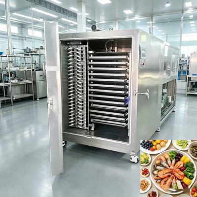 China 35KW Installation Food Vacuum Freeze Dryer Air Cooled System Featuring Baosi Or  Vacuum Pump Ideal for Food Processing Industry for sale