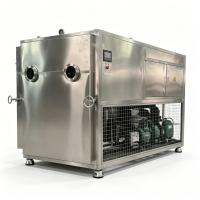 China Vacuum Degree ≤10Pa Food Vacuum Freeze Dryer Featuring two-stage rotary vane pump Refrigeration System Ideal for Food Preservation and Drying for sale