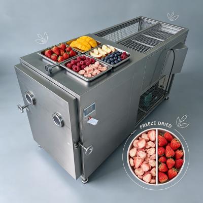 China PLC Control System Vacuum Freeze Dryer Machine 220V380V3PH Ideal for Freeze Drying  Food and Chemical Products for sale