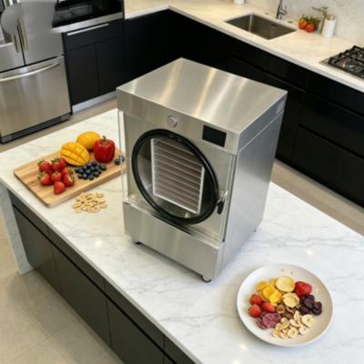 China Medium Home Freeze Dryer Featuring Danfoss Compressor Refrigeration System Voltage 220V1PH5060HZ Suitable for Freeze Drying Applications for sale