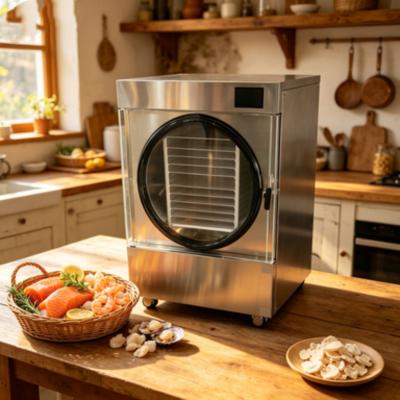 China 20 to 25kg Capacity Home Freeze Dryer 1100 by 1000 by 1180mm Perfect Solution for Home Food Dehydration and Preservation for sale