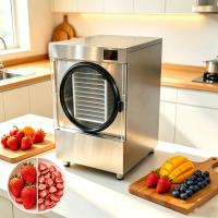 China Danfoss Compressor Home Freeze Dryer Featuring 20 to 25kg Capacity and 24 to 30 Hours Freeze Dry Cycle Equipment for Home for sale