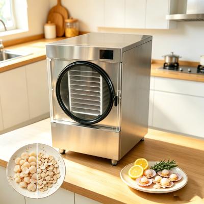 China 1100 1000 1180mm Home Freeze Dryer Made from SUS304 Stainless Steel Ideal for Freeze Drying Fruits and Vegetables for sale