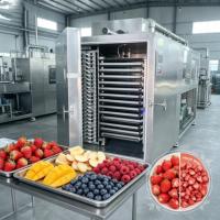 China Chamber size 1800 1700 1300mm Vegetable freeze dryer offering 100Kg batch capacity tailored for vegetable drying solutions for sale