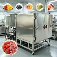 China 13 Layers Or Customization Vegetable Freeze Dryer Vacuum Limit 13Pa Capacity 1600Kg Suitable For Industrial Food Processing for sale