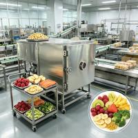 China PLC Control System Vegetable Freeze Dryer with 304 Stainless Steel Tray Material Providing Performance and Easy Operation for sale