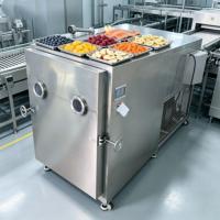 China Vacuum limit less than or equal to 13Pa Vegetable Freeze Dryer offering Automatic Operation Mode and Air Cooling System ensuring Freeze Drying for sale