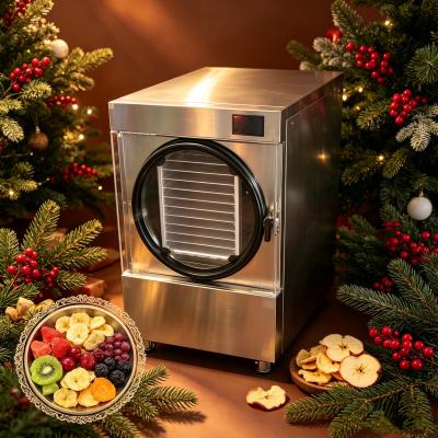 China Intelligent System Remote Control Home Freeze Dryer Temperature Range Minus 50 Celsius To Plus 90 Celsius 215kg Capacity for sale
