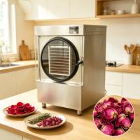 China Danfoss Compressor Refrigeration System Home Freeze Dryer Noise Level ≤50dB Temperature Range -50C To 90C Designed For Freeze Drying for sale